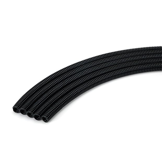20-50mm Heavy Duty Solar Corrugated PVC Conduit Black - Solar Conduit ...